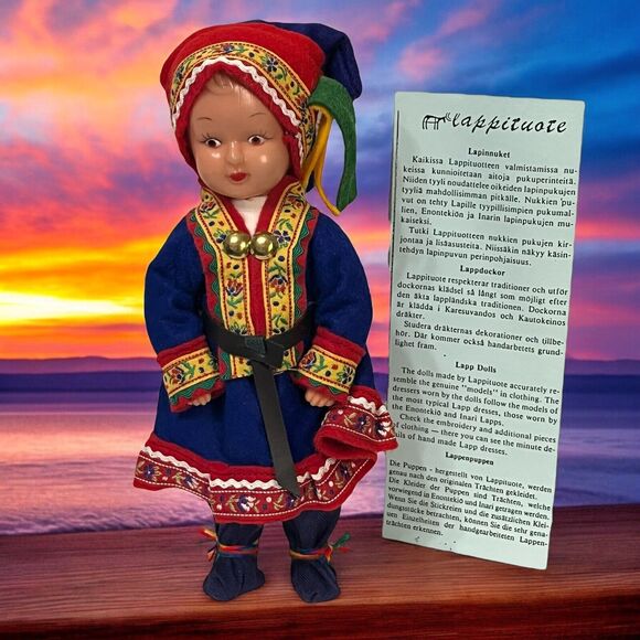 Lappituote | Toys | Vintage Finland Doll Finnish Souvenir Traditional ...